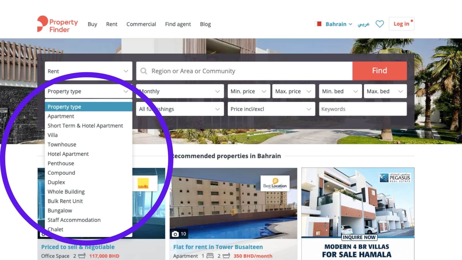 Using the Property Finder website like a pro - Find your dream home on ...