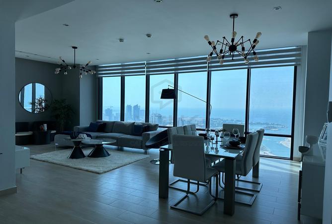 Rent in Seef: AMAZING SEA VIEW ! MODERN !! WIFI! HIGH FLOOR!! | Property Finder