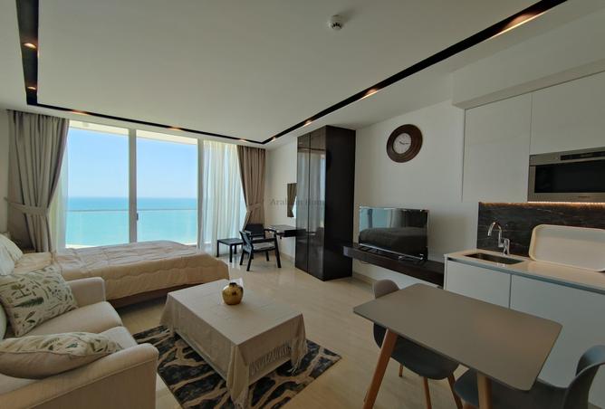 Rent in Seef: Stunning SEA VIEW Studio with Balcony! | Property Finder